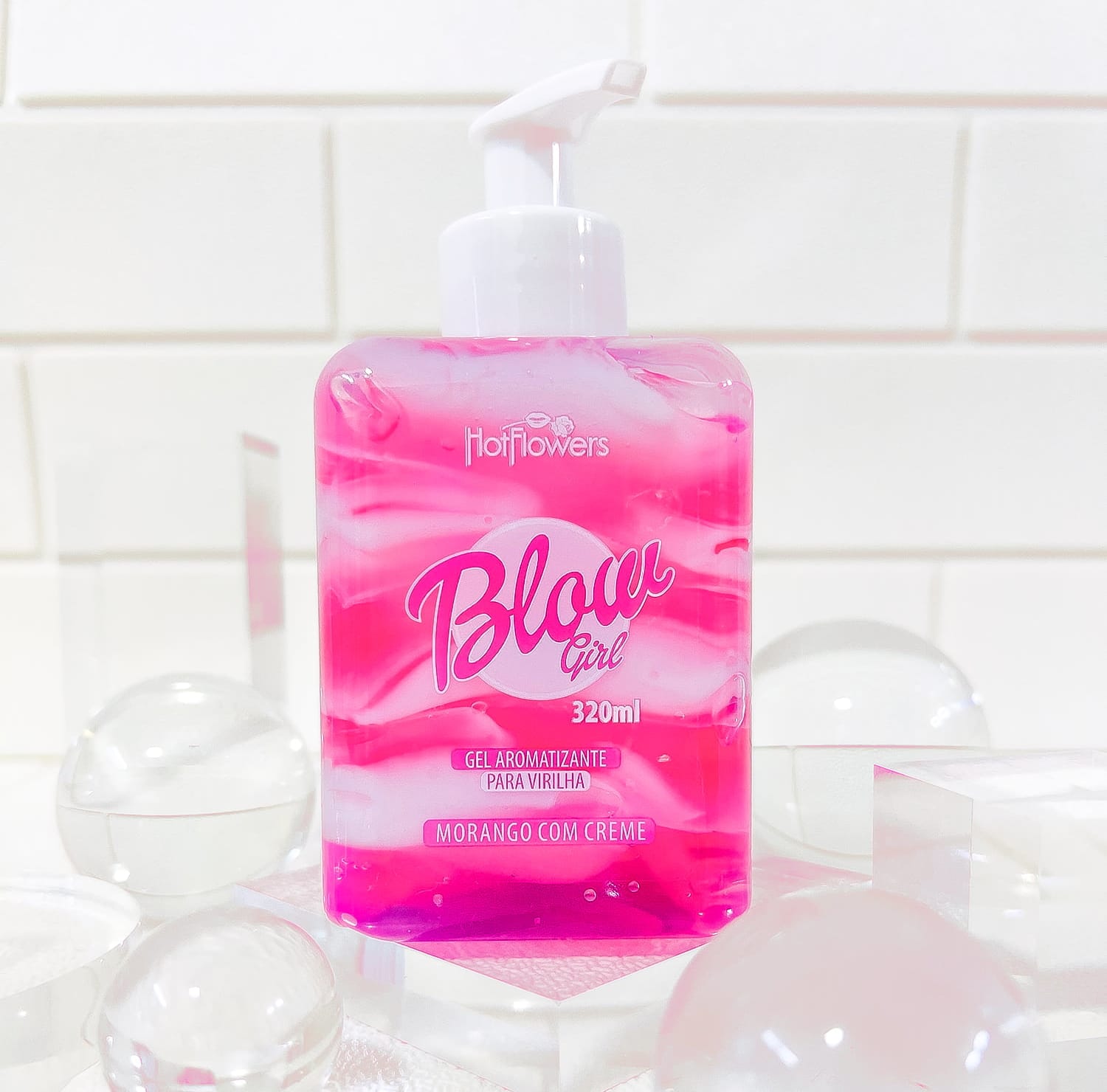 Kit Blow Girl Hidratante Aveludado Beijável para Região Pélvica e Virilha e Gel Excitante Orgasm ...