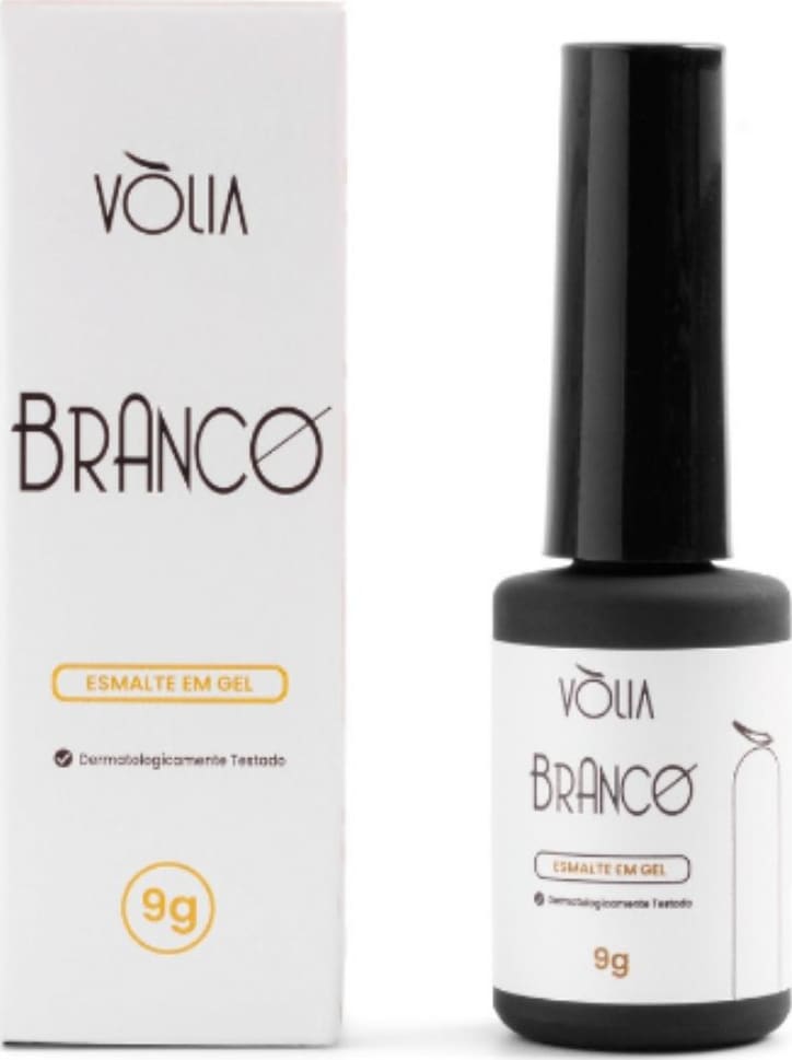Esmalte em Gel Branco - Volia - 9g