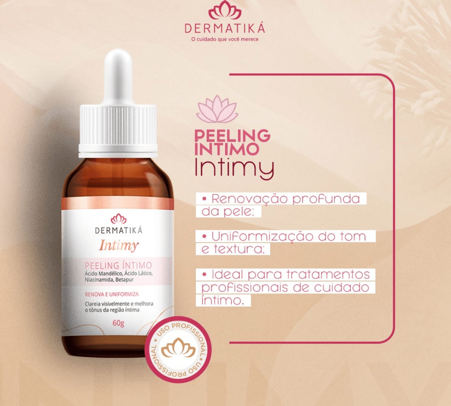 Peeling Íntimo Dermatiká Intimy | Beleza na Web