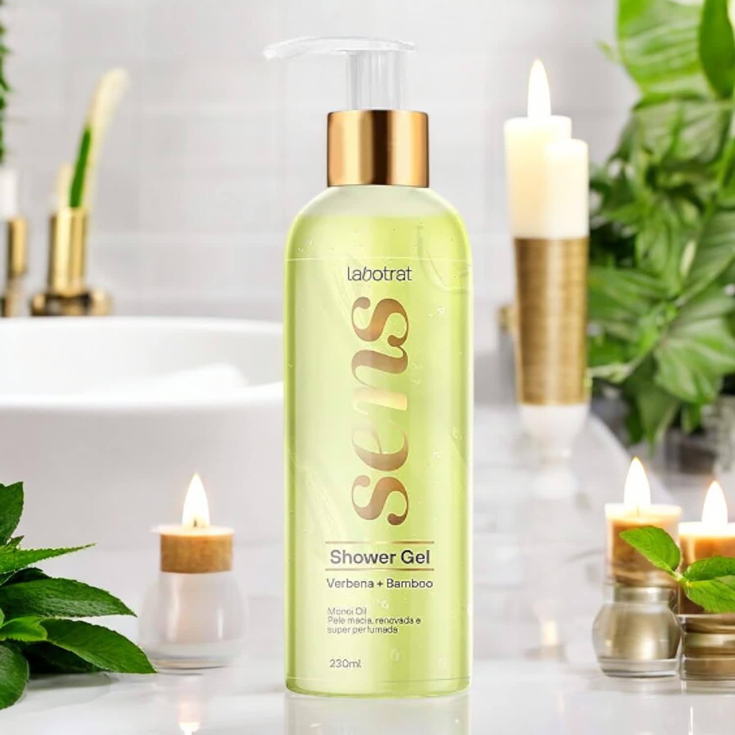 Gel de Banho Labotrat Sens Verbena + Bamboo | Beleza na Web