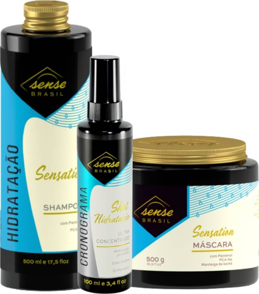 Kit Sense Sensation + Shot Hidratação
