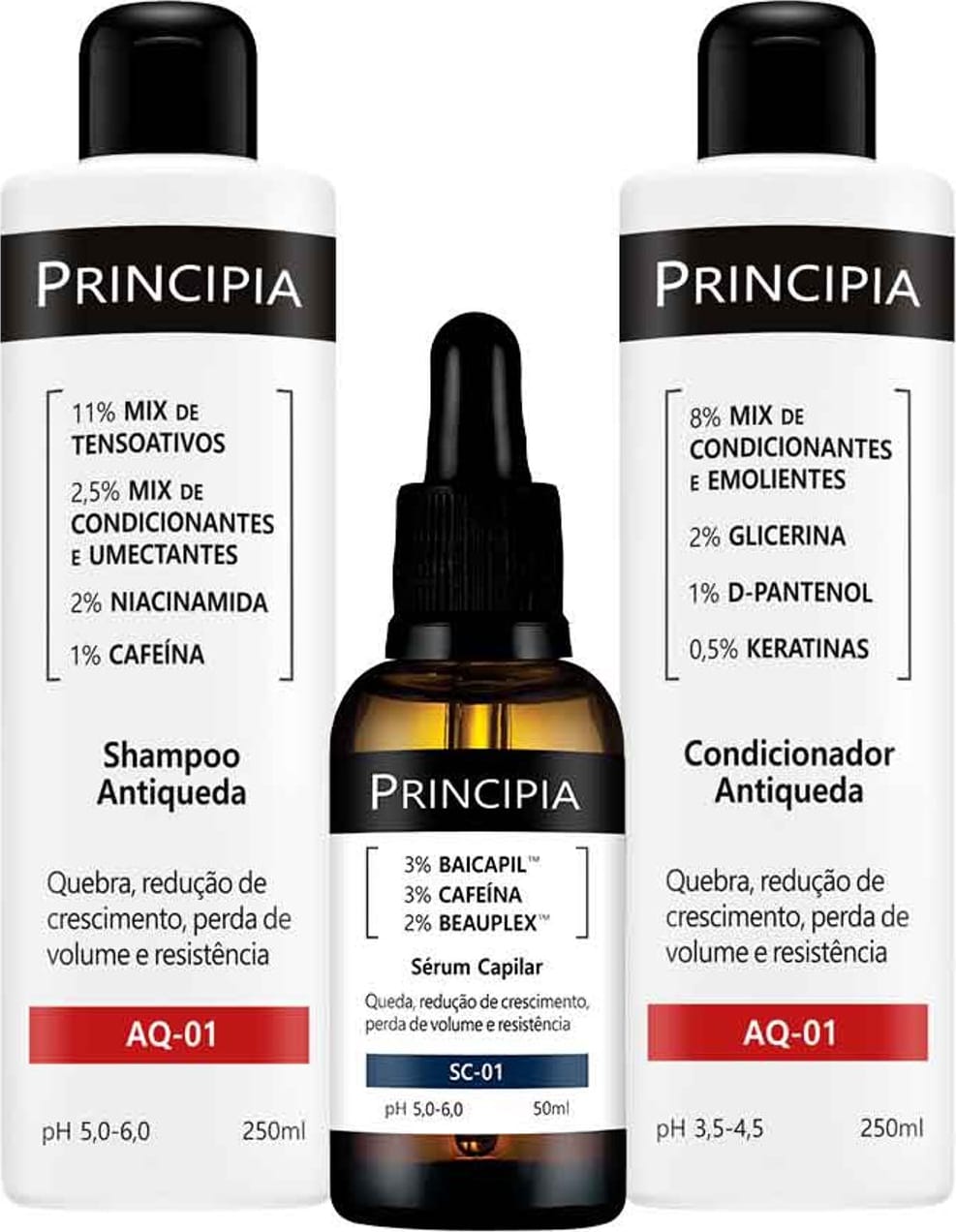 Kit Principia Antiqueda Trio | Beleza na Web