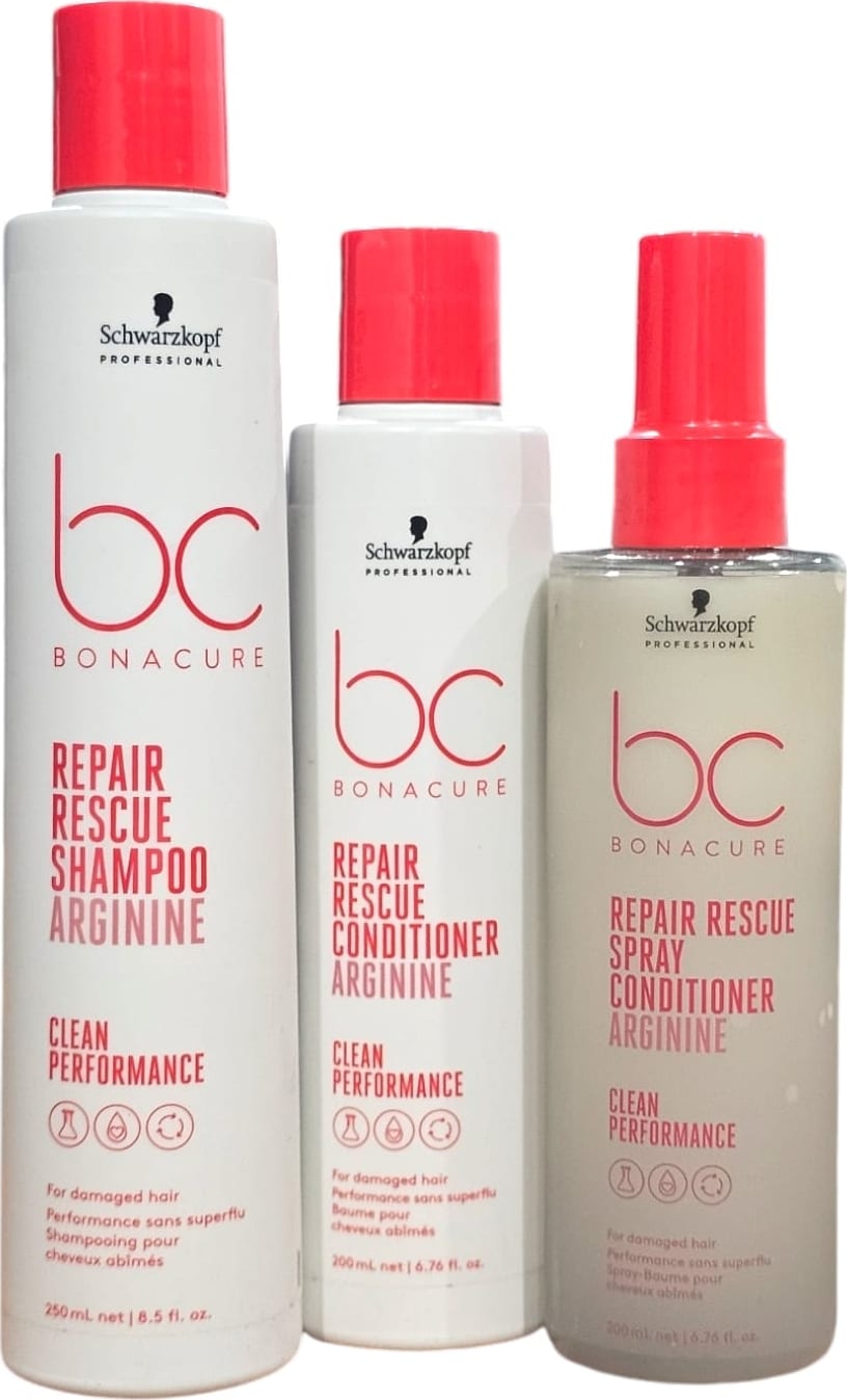 Kit Schwarzkopf Repair Rescue - Shampoo 250ml + Condicionador 200ml ...