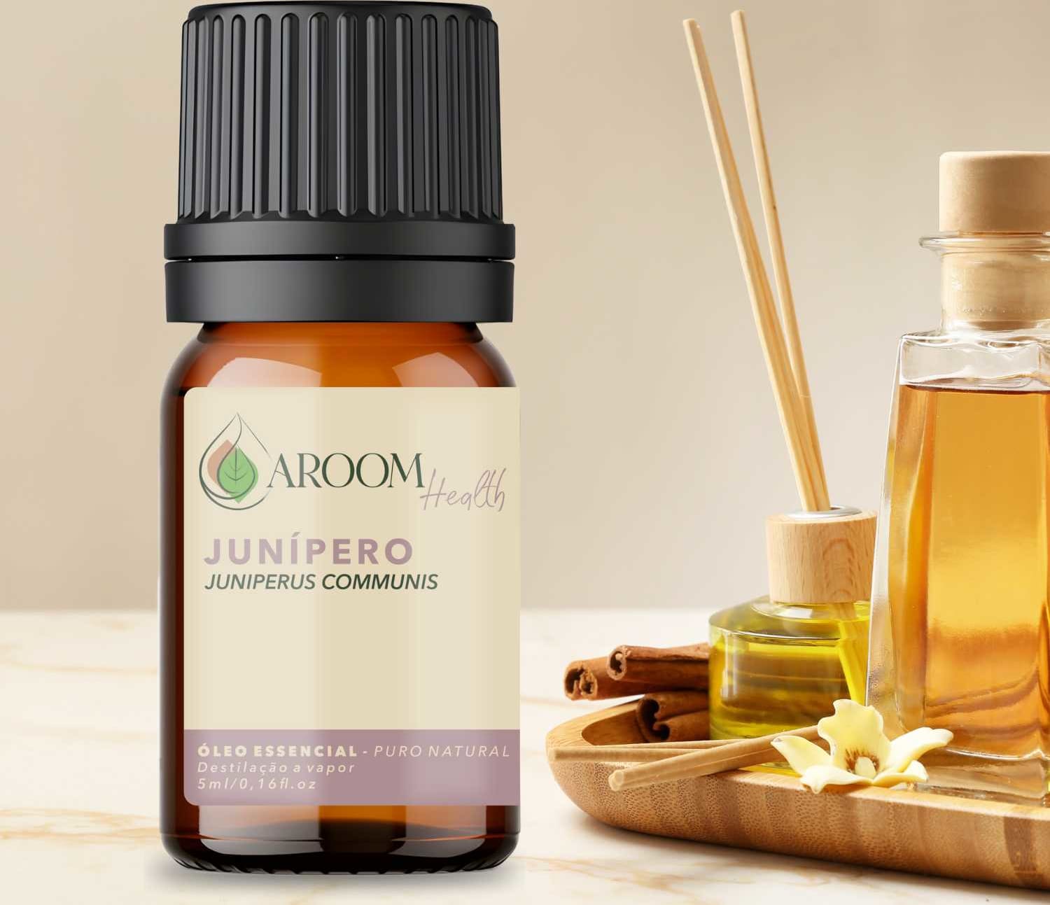 Óleo Essencial Junípero puro - 5 ML Aroom Health