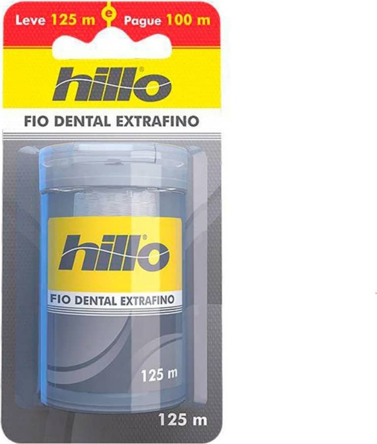 Fio Dental Hillo Extra Fino 125m Lv E Pg