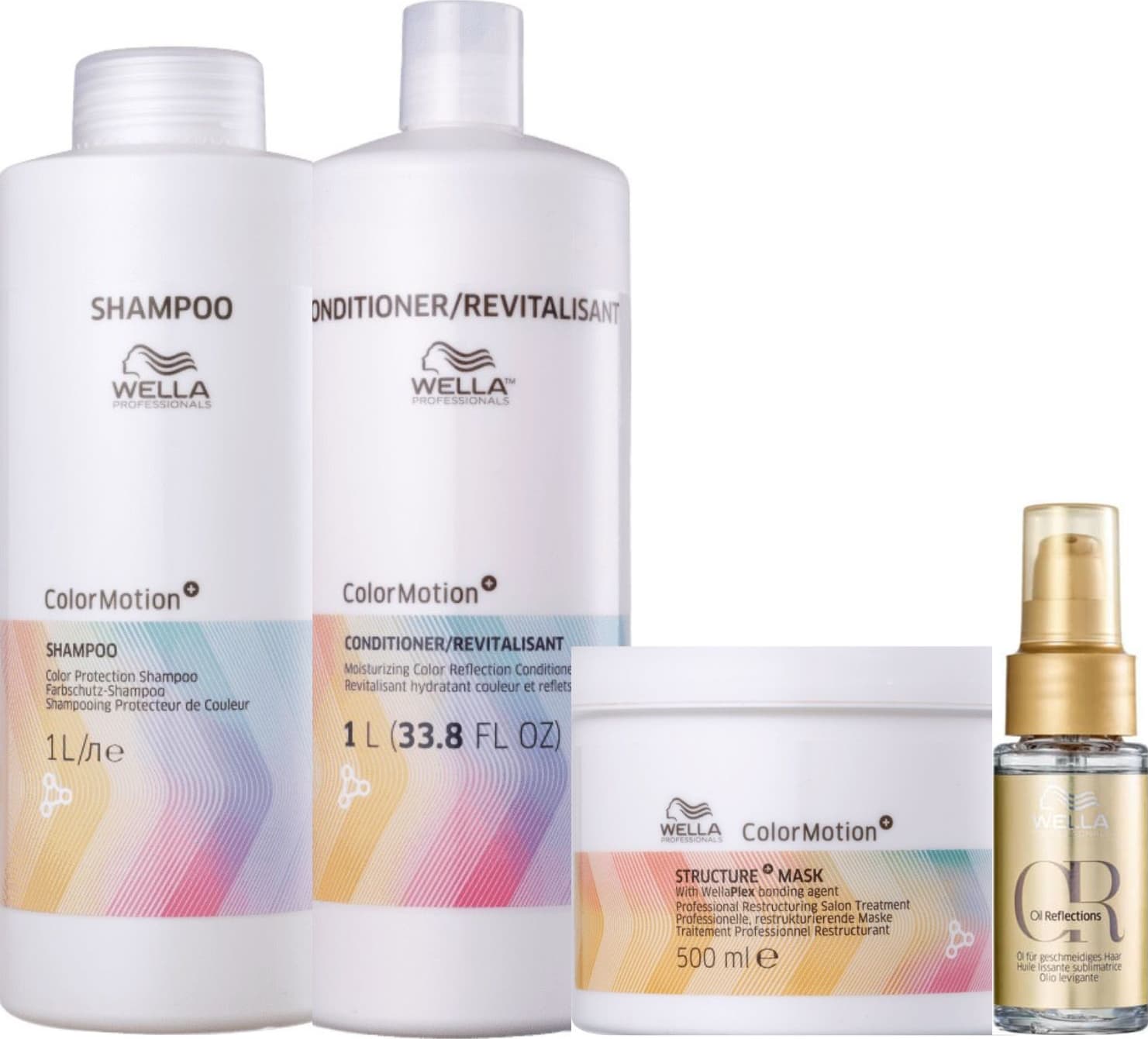 Kit Wella Professionals Color Motion+ Oil Reflections | Beleza Na Web