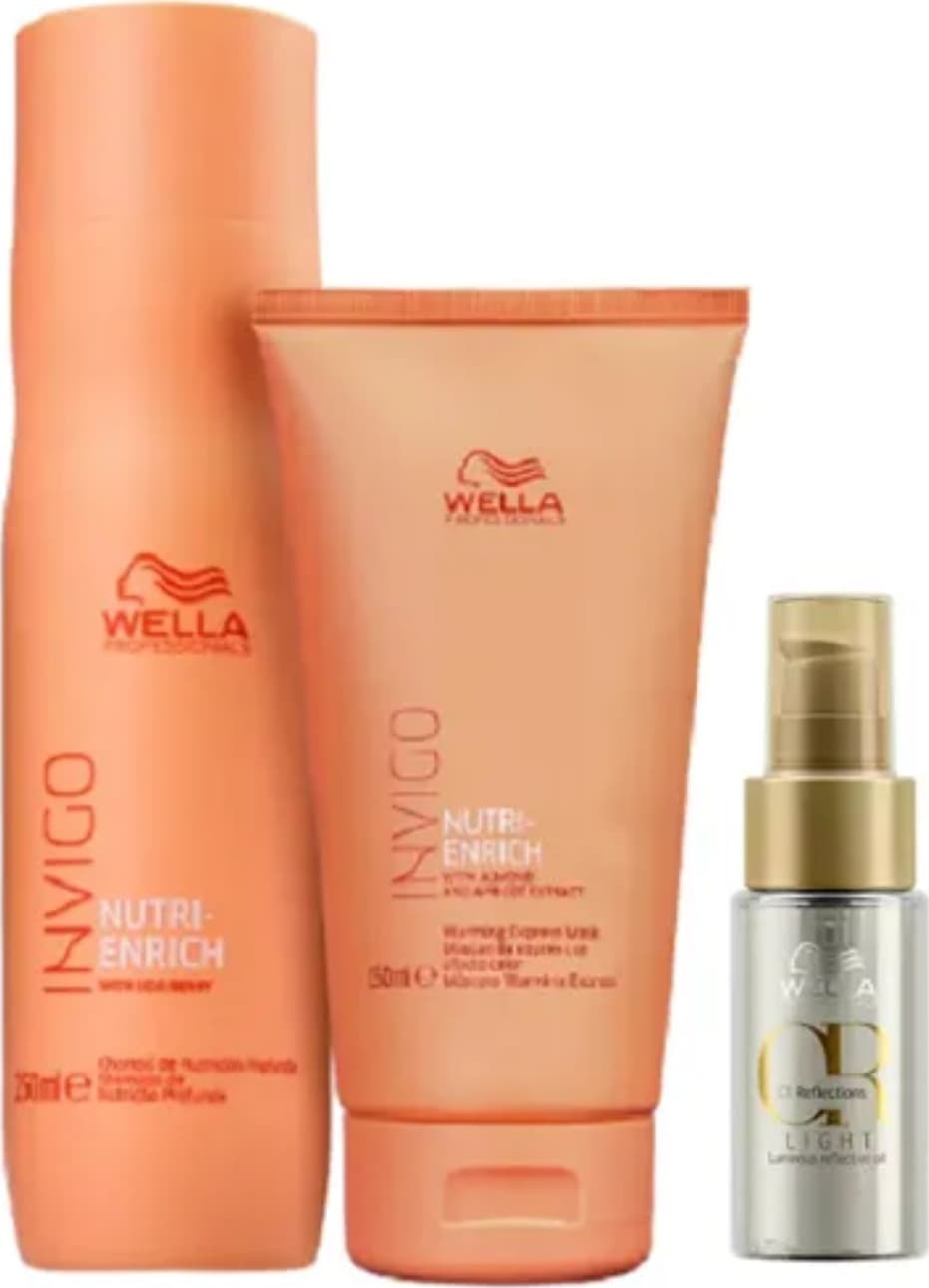 Kit Wella Professionals Invigo Nutri-Enrich Reflections Trio | Beleza ...