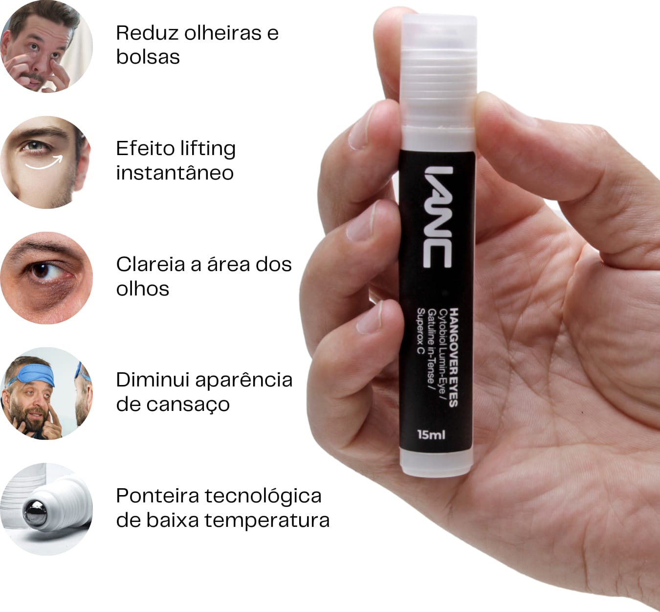 Creme para Olheiras IANC Hangover Eyes | Beleza na Web