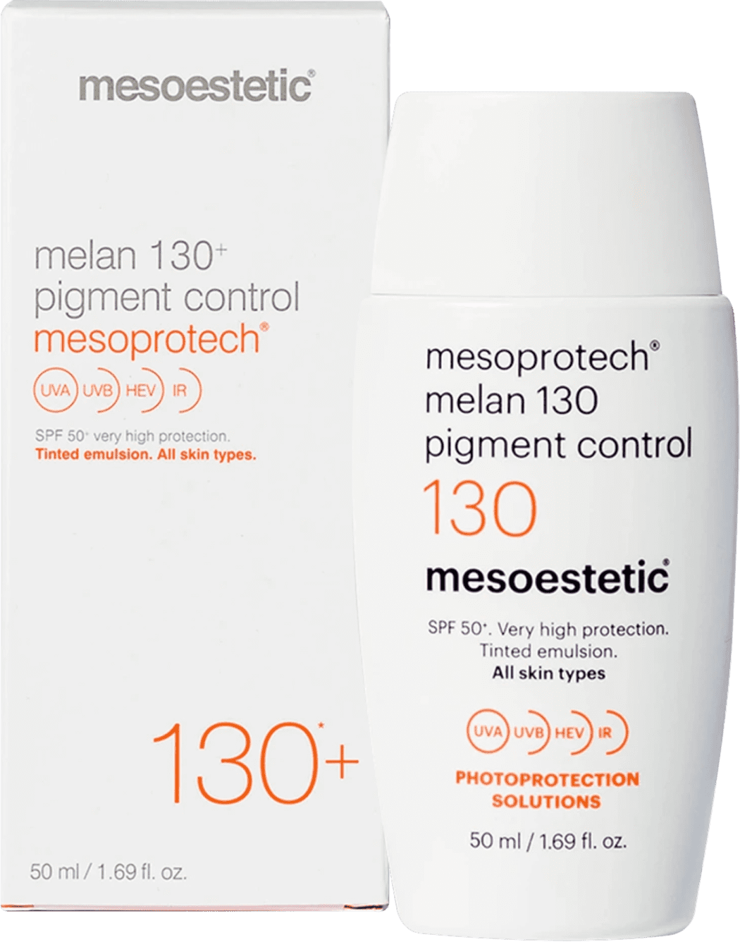 Protetor Solar Mesoestetic Melan 130 MesoProtech FPS 50 | Beleza Na Web