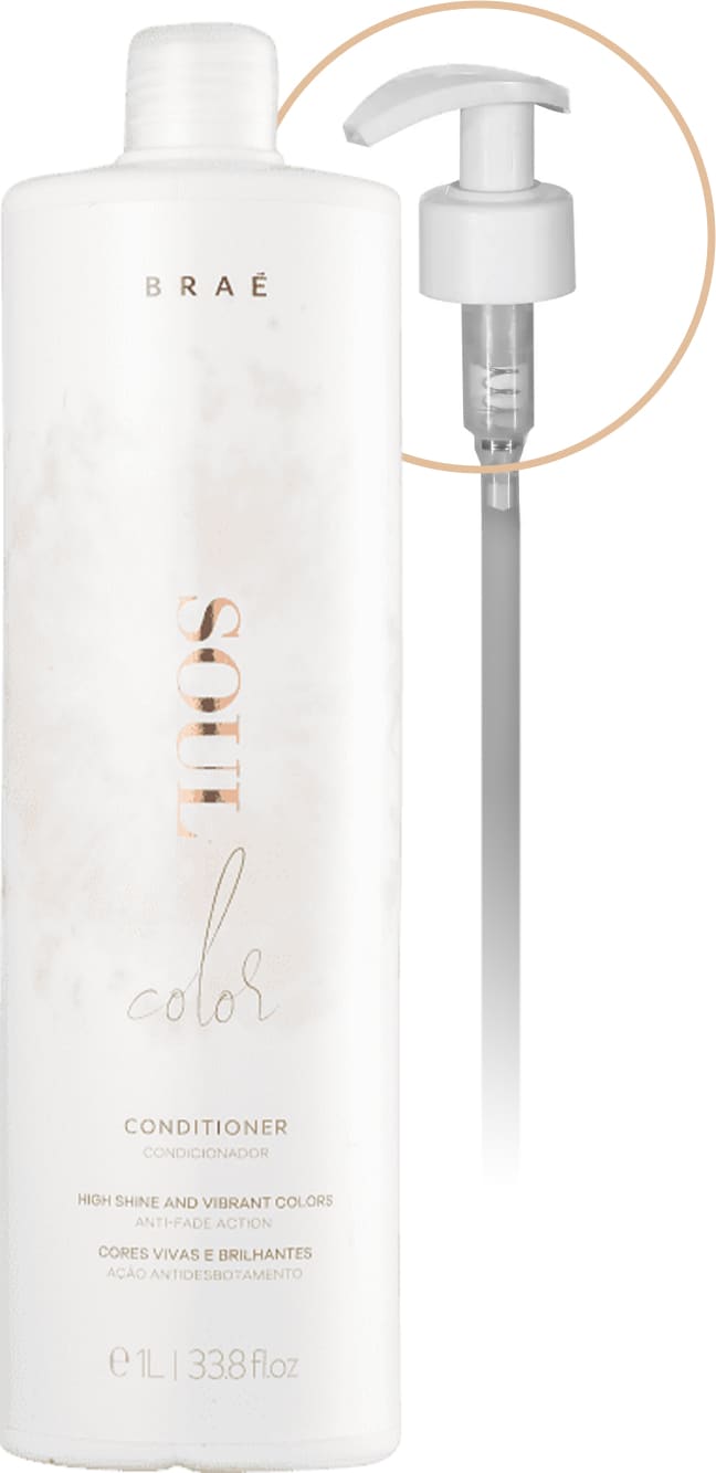 Condicionador Braé Soul Color + Válvula Pump | Beleza na Web