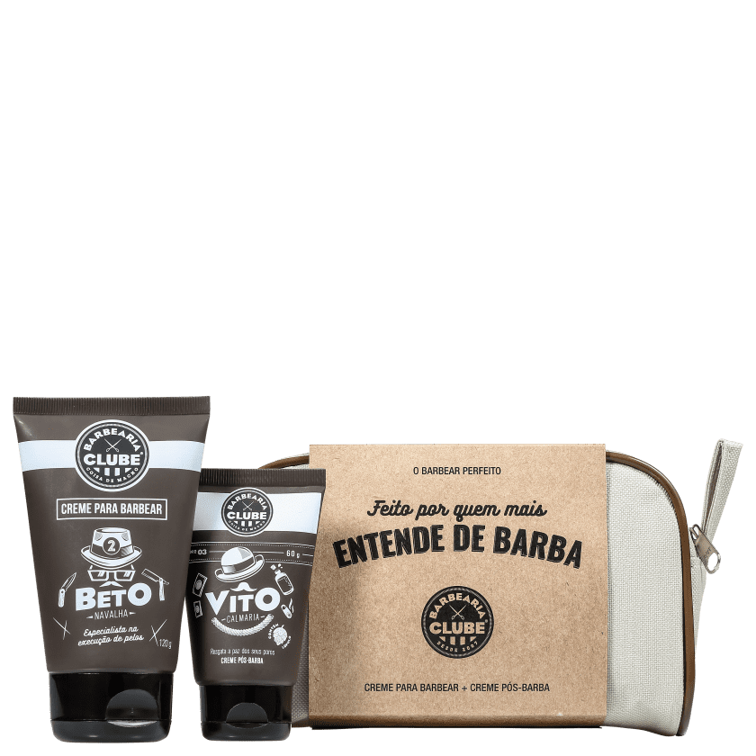 Barbearia Clube - Kits e Produtos para Barba | Beleza na Web