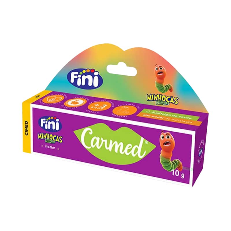 Carmed Fini Minhocas Azedinhas 10gr Carmed Fini Minhocas Azedinhas 10gr