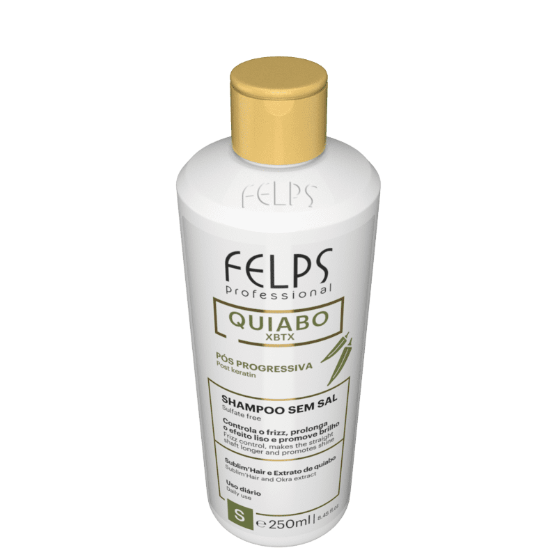 Shampoo Felps Professional Quiabo XBTX Pós Progressiva | Beleza na Web