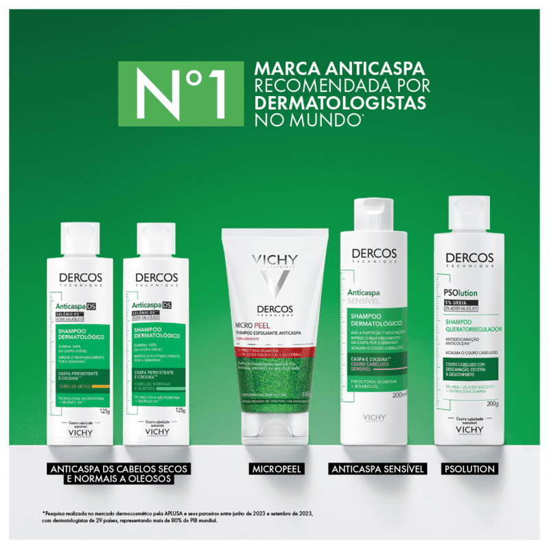 Vichy Dercos Shampoo Anticaspa DS Cabelos Secos 125g | Beleza Na Web ...