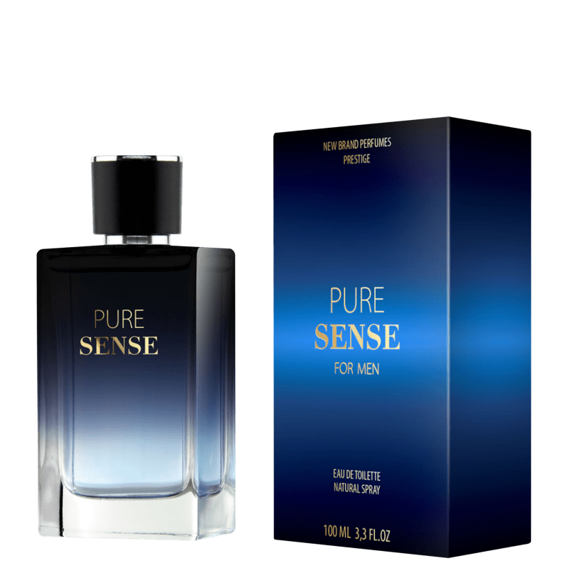 Perfume New Brand Pure Sense For Men | Beleza na Web