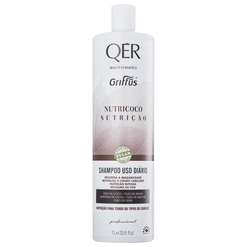 Shampoo Griffus QÉR Beauty Cosmetics Nutricoco | Beleza Na Web