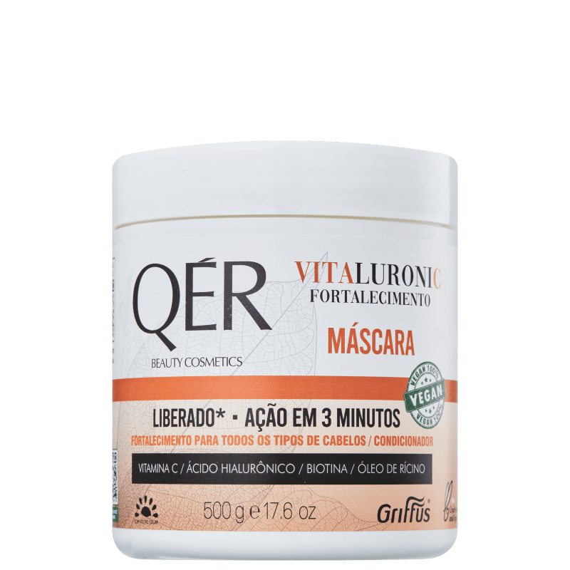 Máscara Griffus QÉR Beauty Cosmetics Vitaluronic | Beleza Na Web