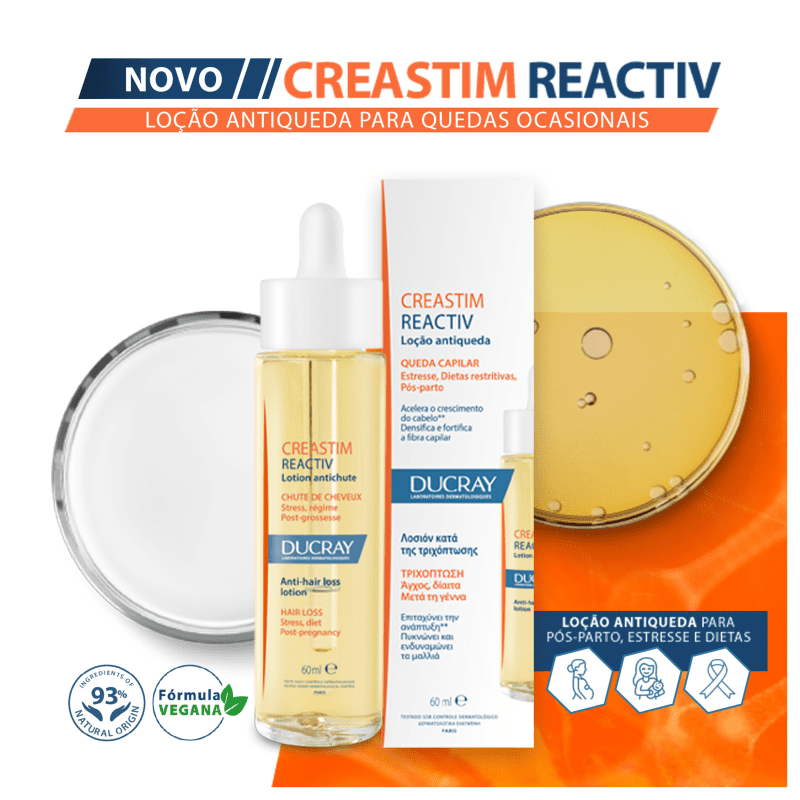 Loção Capilar DUCRAY Creastim Reactiv | Beleza na Web