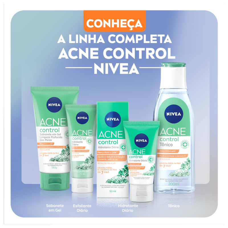 Hidratante Facial NIVEA Acne Control | Beleza na Web