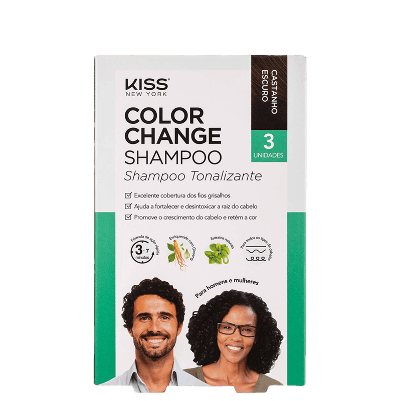 Shampoo Tonalizante Kiss New York Color Change | Beleza na Web