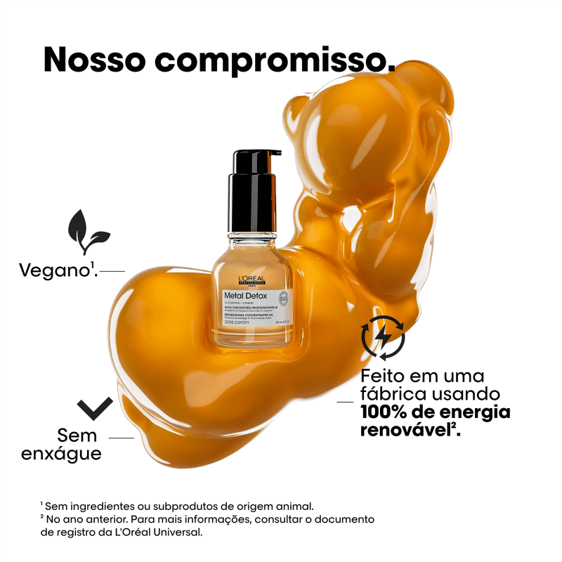 Óleo Capilar L'Oréal Professionnel Metal Detox | Beleza na Web