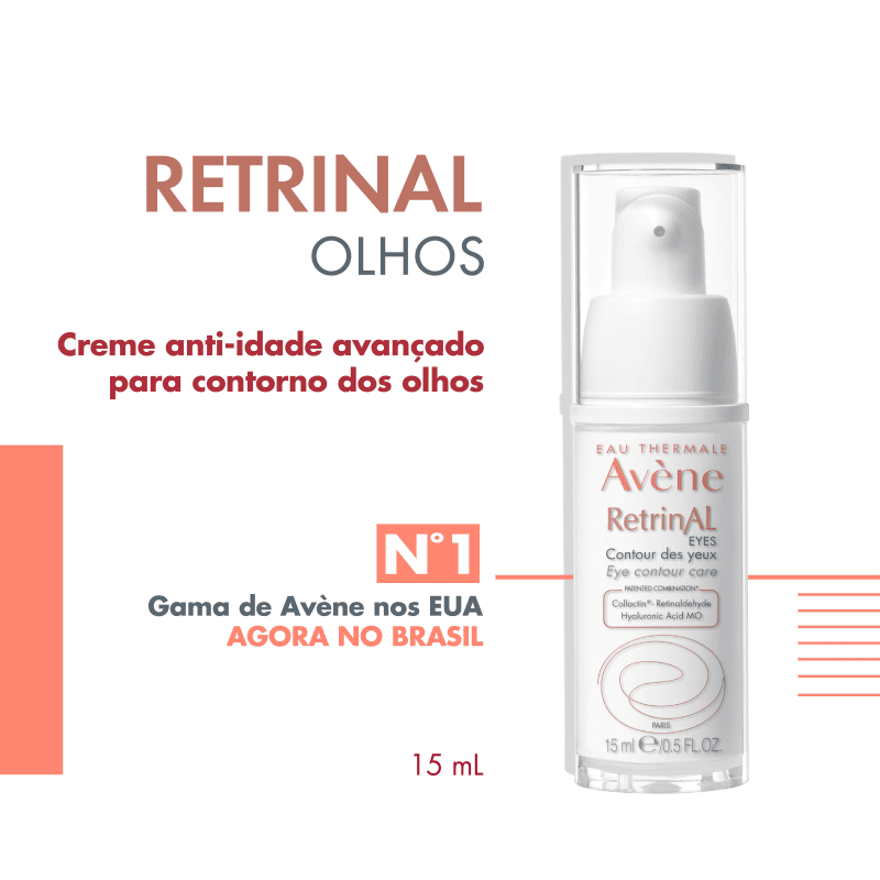 Creme para Área dos Olhos Avène RetrinAL | Beleza na Web