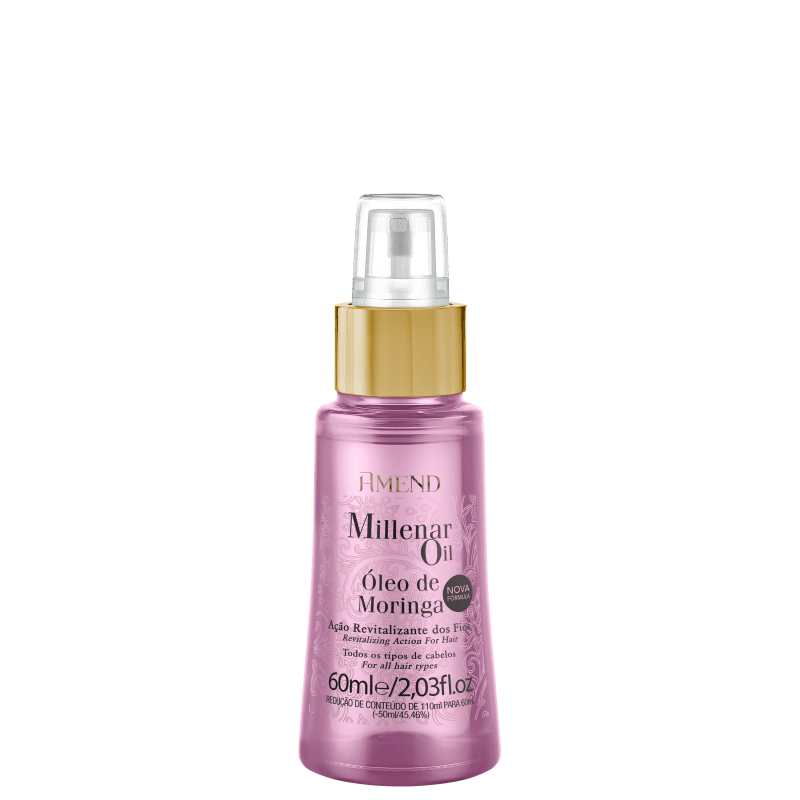 Óleo Capilar Amend Millenar Oil Moringa | Beleza Na Web PRO Pro