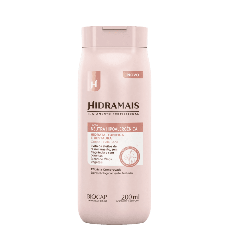 Loção Corporal Hidramais Neutra | Beleza na Web