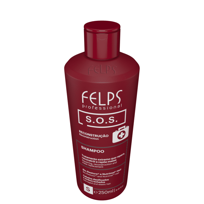 Shampoo Felps Professional S.O.S. Reconstrução | Beleza na Web