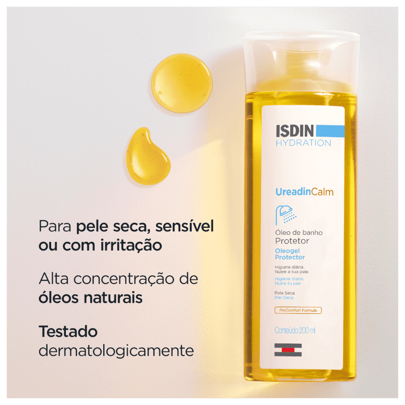 Óleo de Banho ISDIN Hydration Ureadin Calm | Beleza Na Web PRO Pro