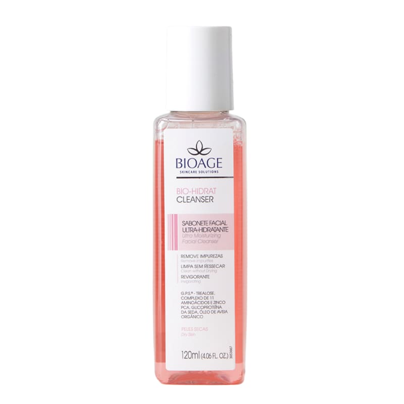 Bioage Bio-Hidrat Cleanser Sabonete Facial 120ml | Beleza Na Web