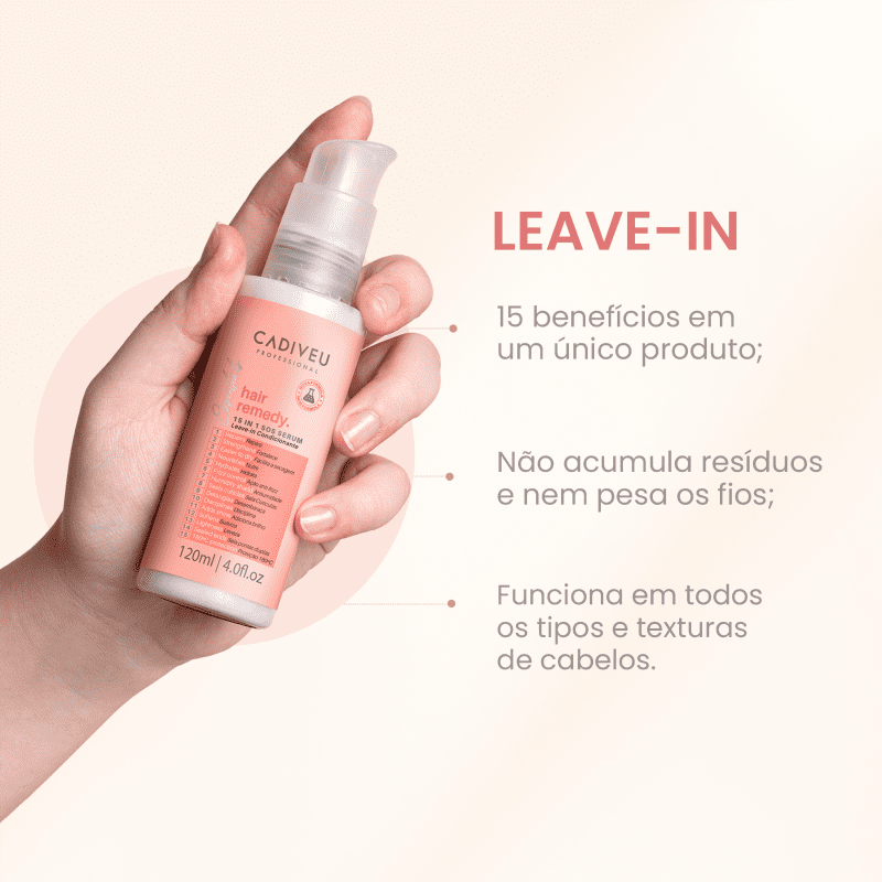 Leave-in Cadiveu Professional Hair Remedy | Beleza na Web