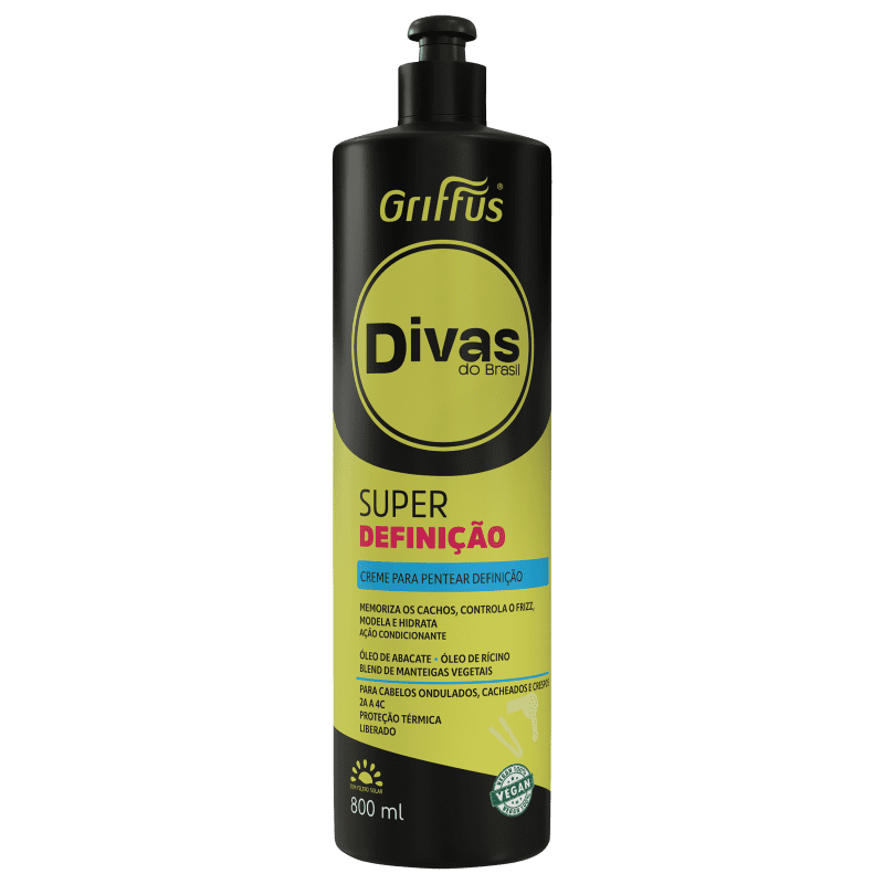 Creme de Pentear Griffus Divas do Brasil Super | Beleza na Web
