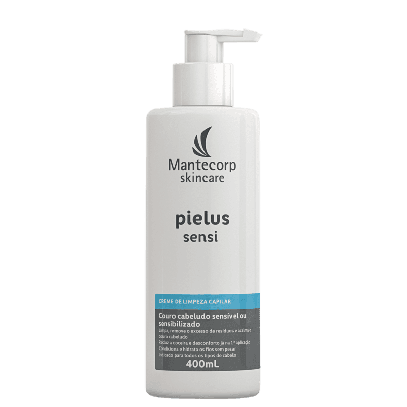 Creme de Limpeza Capilar Mantecorp Pielus | Beleza na Web