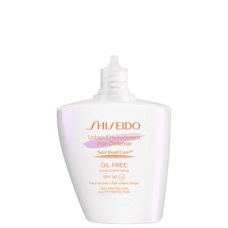 Protetor Solar Facial Shiseido Urban Environment Age Defense Oil-Free ...