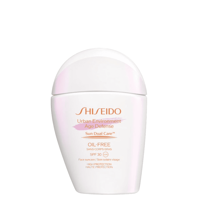 Protetor Solar Facial Shiseido Urban Environment Age Defense Oil-Free ...