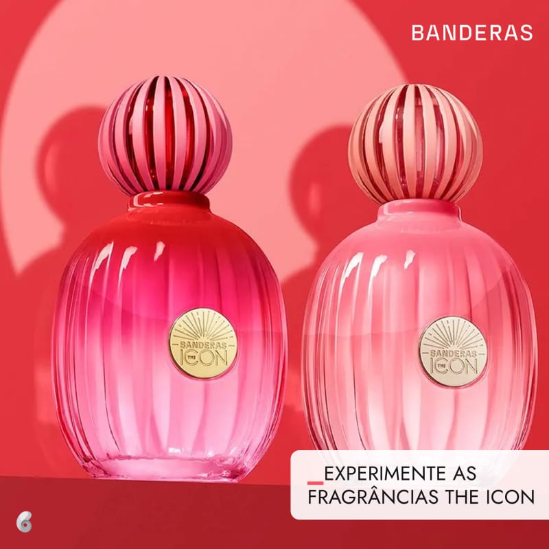 Perfume The Icon Splendid Banderas EDP Feminino | Beleza na Web