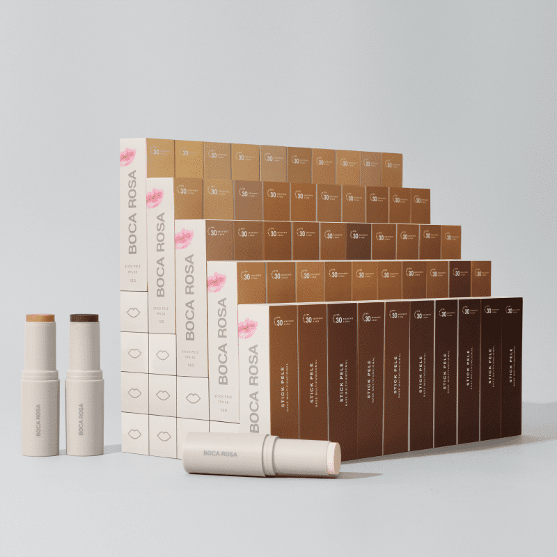 Boca Rosa Stick Pele BR01 | Beleza Na Web PRO Pro