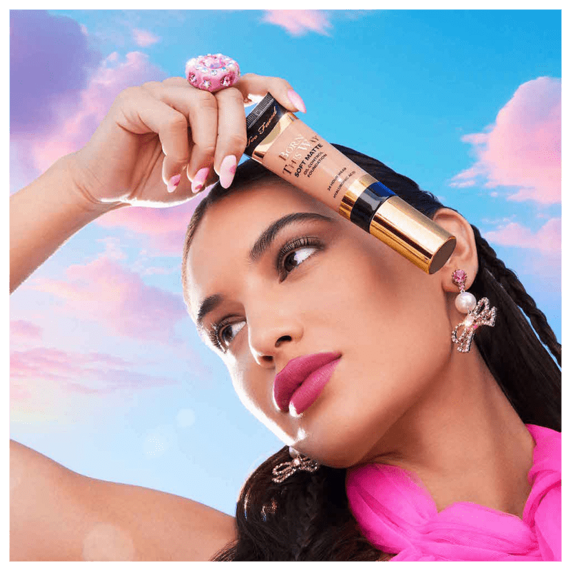Too Faced Born This Way Soft Matte Foundation Ivory Base Líquida ...