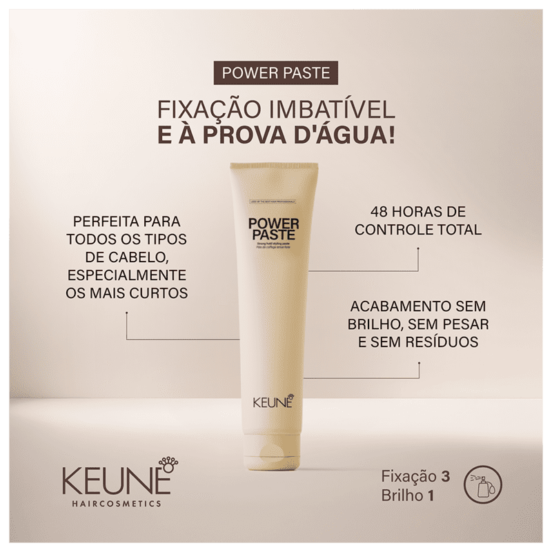 Pasta Modeladora Keune Style Power Paste 150ml | Beleza Na Web PRO Pro