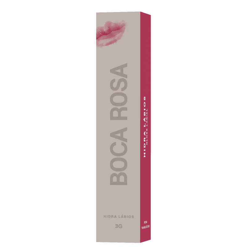 Gloss Labial Boca Rosa Hidra Lábios Rosa Translúcido 3g | Beleza na Web