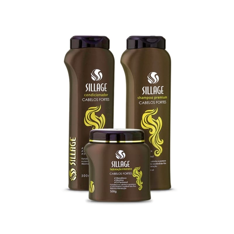 Kit Sillage Cabelos Fortes | Beleza na Web
