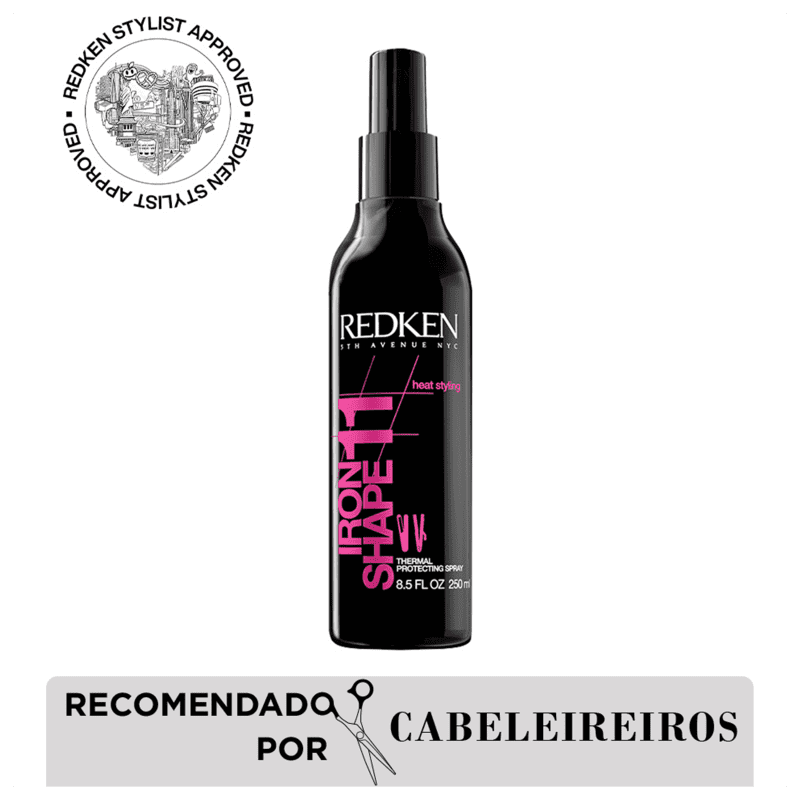 Redken Styling Heat Iron Shape 11 - Protetor Térmico 250ml - Beleza Na ...