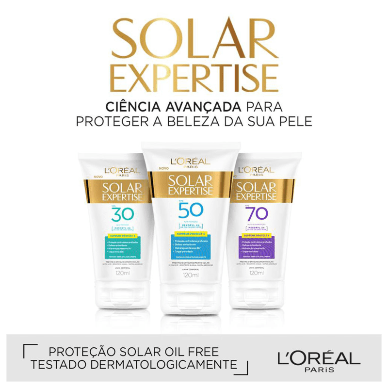 Protetor Solar L'Oréal Protect 4 FPS 70 | Beleza na Web