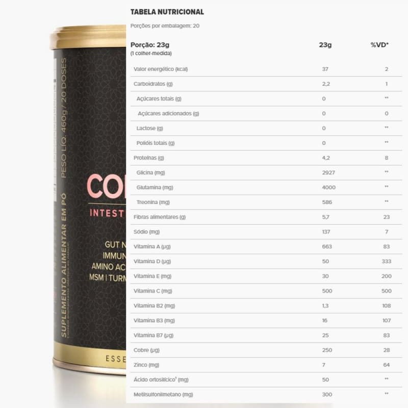 Collagen Gut (460g) Mix de Frutas - Essential Nutrition