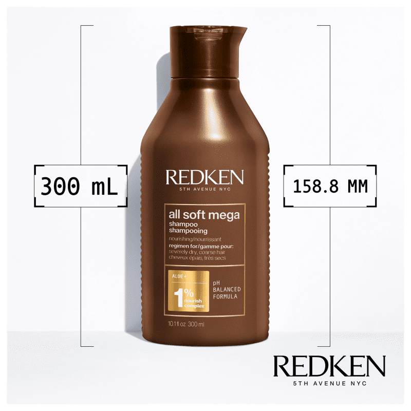Shampoo Redken All Soft Mega | Beleza Na Web PRO PRO