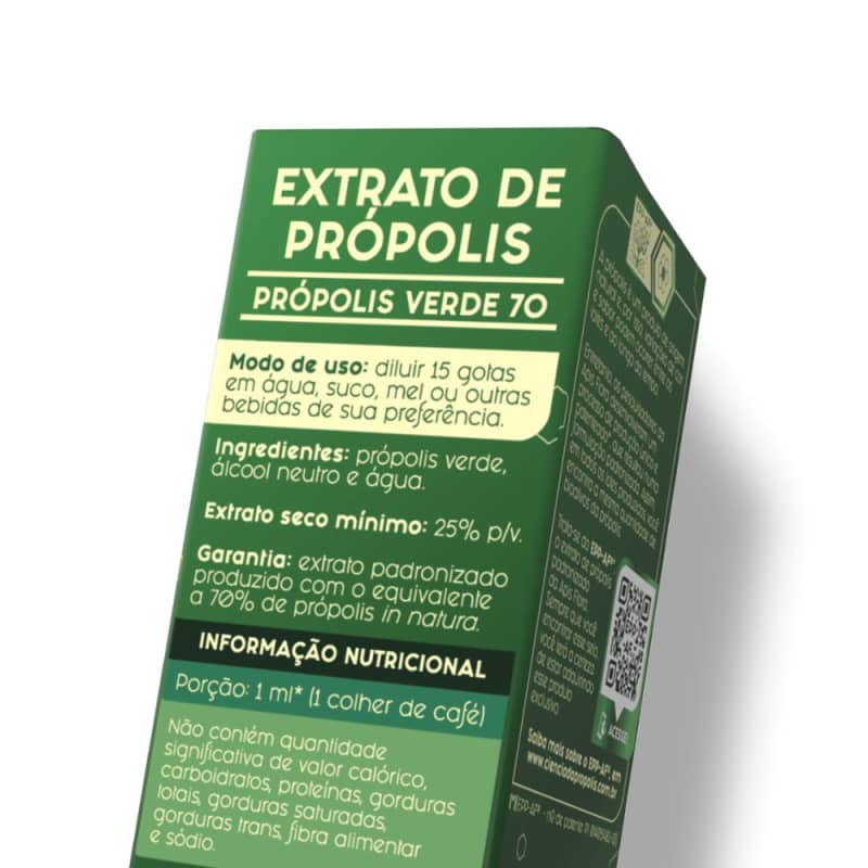 Apis Flora Extrato de Própolis Verde 70% 30ml