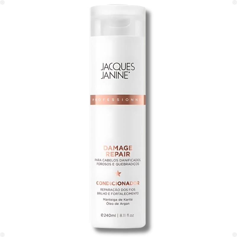 Kit Jacques Janine Damage Repair: Shampoo, Condicionador e Máscara 240g