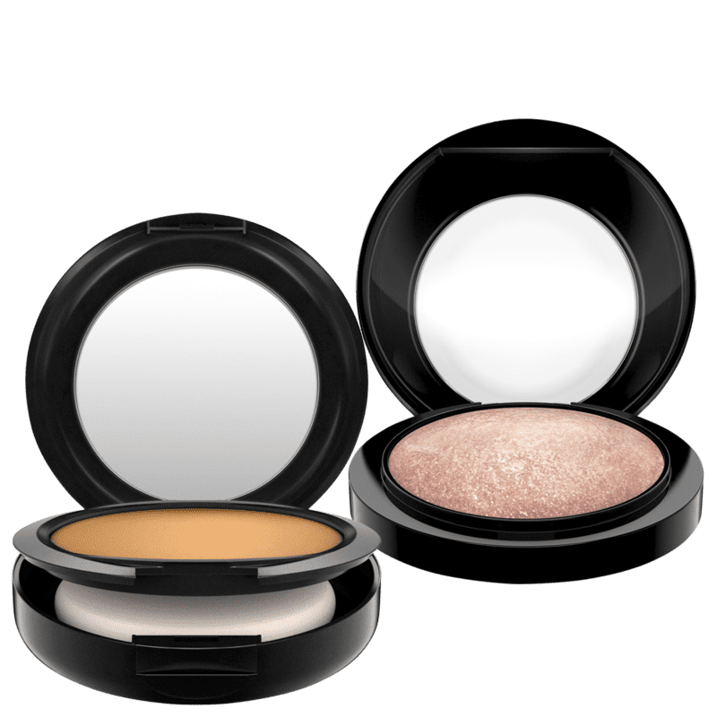 Kit M·A·C Mineralize Powder + Foundation NC50 | Beleza na Web