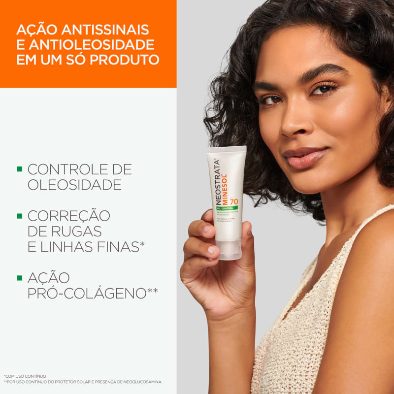 Protetor Neostrata Minesol Oil Control FPS 70 | Beleza na Web